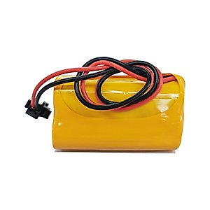 GLESOURCE 3.6 Volt Rechargeable Battery, Emergency/Exit Light Battery Compatible for Lithonia ELB B001 ELBB001 Lithonia EU2 LED Interstate ANIC1566 Unitech 0253799 (2 Pack)