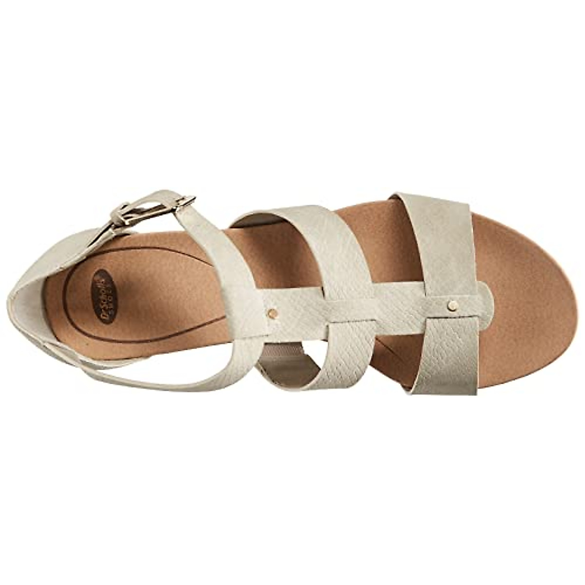 Dr. Scholl's Shoes Women's Barton Wedge Platform Sandal,Greige Snake Print,7.5