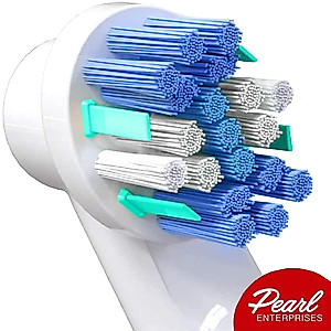 Toothbrush Heads for Oral B, 12 Pack Professional Electric Toothbrush Replacement Heads Medium Dupont Bristles Replacement Toothbrush Heads Assorted Floss Cross & Whitening Styles Brush Heads Refills