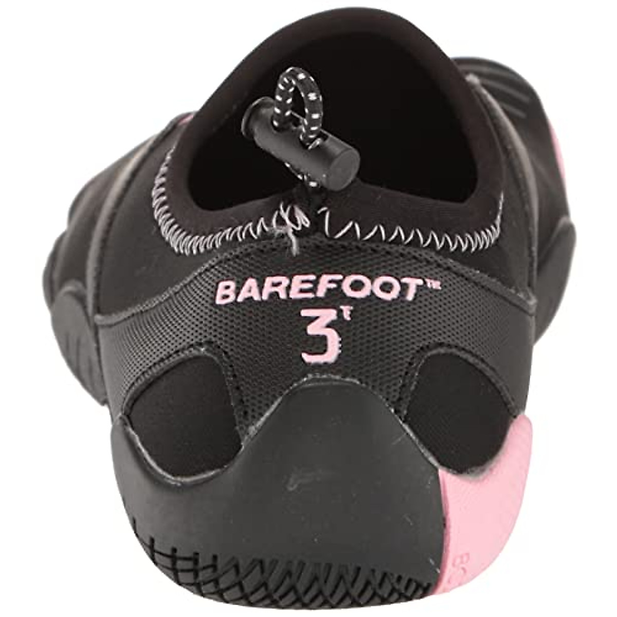 Body Glove Women's Cinch Water Shoe, Black/Prism Pink, 6