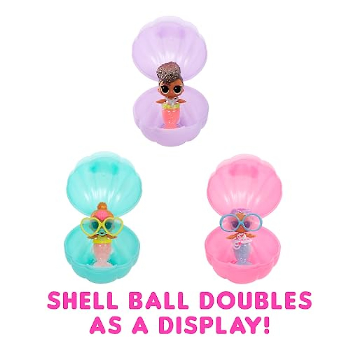LOL Surprise Mermaids Baby Sisters with Color Change Tail, 8 Dolls to Collect, Fashion Accessories, Great Gift for Kids Ages 4+