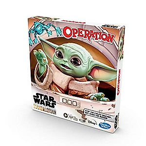 Hasbro Gaming Operation Game: Star Wars The Mandalorian Edition Board Game for Kids