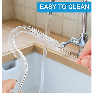 Anti Wrinkle Straw, Reusable Anti Wrinkle Drinking Straw Glass Straw, Lip Straw for Wrinkles, Set of 2 Anti Lip Wrinkle Straw and 1 brush