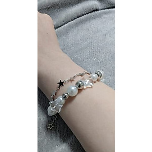 RICHTRUE Y2k Bracelets Y2k Accessories Grunge Accessories Y2k Aesthetic Bracelet for Women Punk Accessories (B)