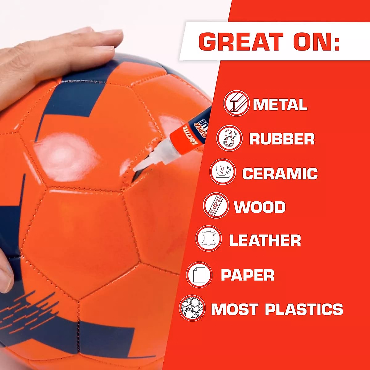 Loctite Super Glue Gel Tube, Clear Superglue for Plastic, Wood, Metal, Crafts, & Repair, Cyanoacrylate Adhesive Instant Glue, Quick Dry - 0.07 fl oz Bottle, Pack of 2