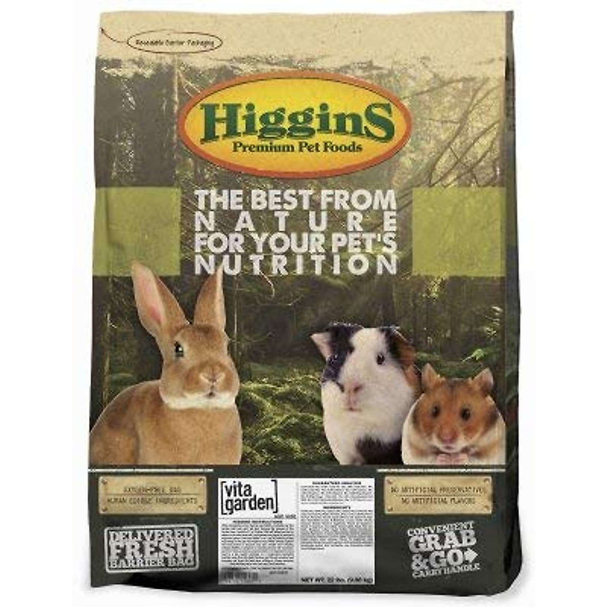 Higgins 466008 Vita Garden Rabbit Food Pellets 22 Lbs