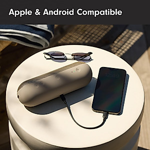 Beats Pill - Bluetooth Speaker and Portable Wireless Charger via USB-C - Up to 24 Hours Battery Life, IP67 Water Resistant, Apple & Android Compatible, Built-in Microphone – Campagne Gold (Renewed)