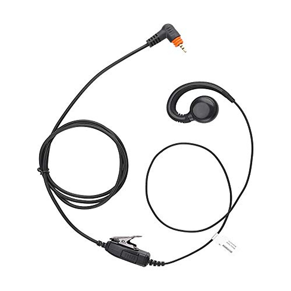 JEUYOEDE SL300 Single Wire Headset C-Style Swivel Ear-Hook Earpiece Compatible with Motorola 2 Way Radio SL4000 SL7550 SL8550 SL1K SL1M