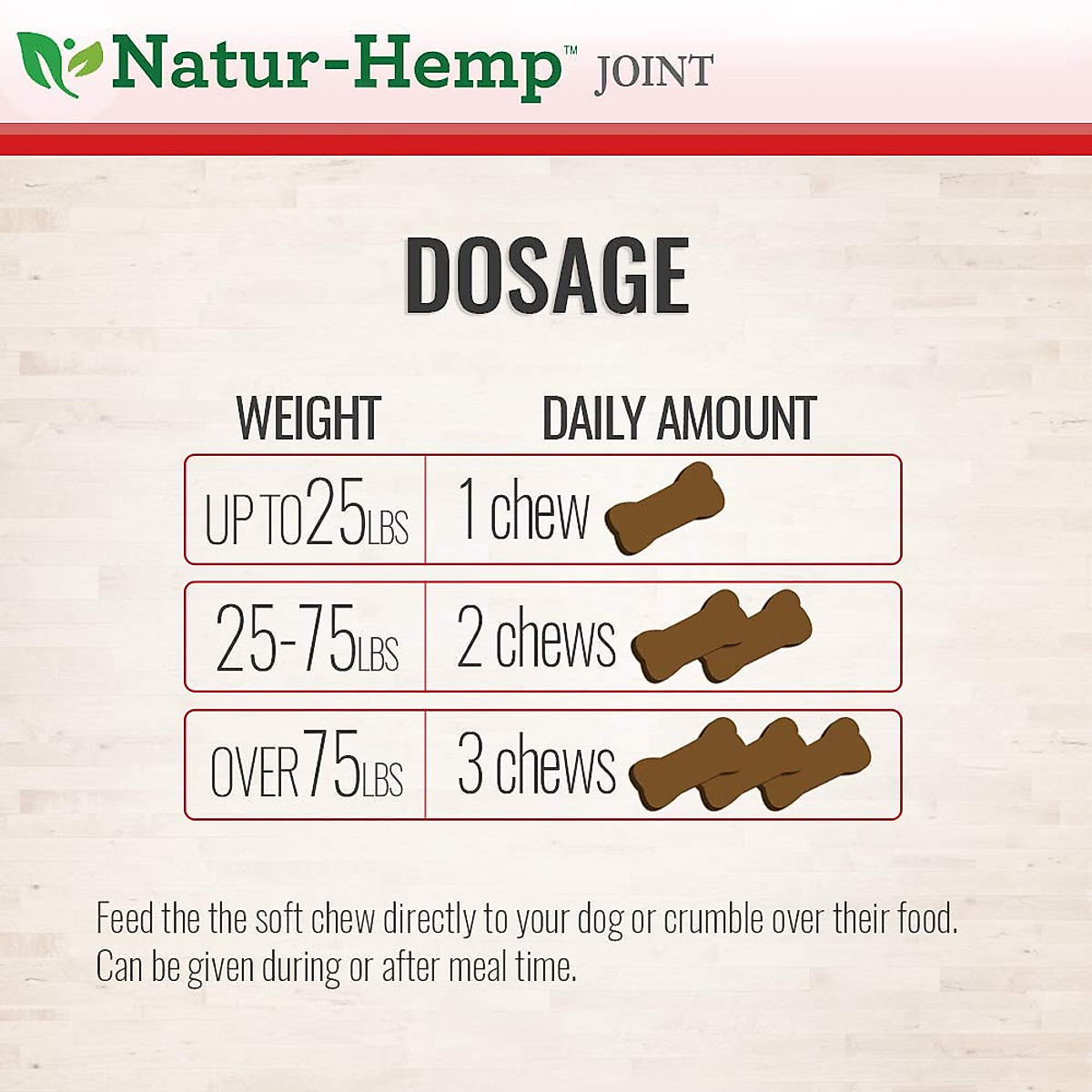 Green Pet Organics Natur-Hemp Joint Soft Chews for Dogs - Natural Treats with Hemp Oil, Glucosamine, Chondroitin, & MSM - Joint Relief & Support for Dogs - 60 Soft Chews