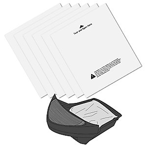 180 Pcs Waste Drawer Liners Compatible with All Litter Box Robot Models, 9-11 Gallons Replacement Liners, Custom Compatible with Litter Box Robot Waste Drawer