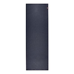 Manduka eKO Superlite Yoga Mat for Travel - Lightweight, Easy to Roll and Fold, Durable, Non Slip Grip, 1.5mm Thick, Midnight Blue, 71" x 24"
