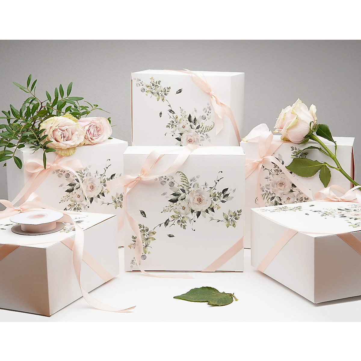 Will You Be My Bridesmaid Proposal Box Set of 6 - With Will You Be My Maid of Honor Proposal Box and Matron of Honor Proposal Box - 4 Will You Be My Bridesmaid Boxes for Bridesmaid Proposal Gifts