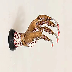 New Guitarist Wall Rack Hanger Gift Rack Halloween Resin Wall Rack Crafts Loft Bar Cafe Living Room Kitchen Decorations (1)