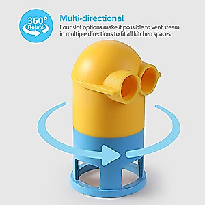 Goldlion Steam Diverter Pressure Release Accessory Compatible with Instant Pot DUO/Smart/Nova/Viva Models