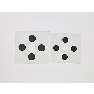 ABXY Button D-Pad Membrane Button Stickers PAD Conducting Strip for 3DS XL Replacement