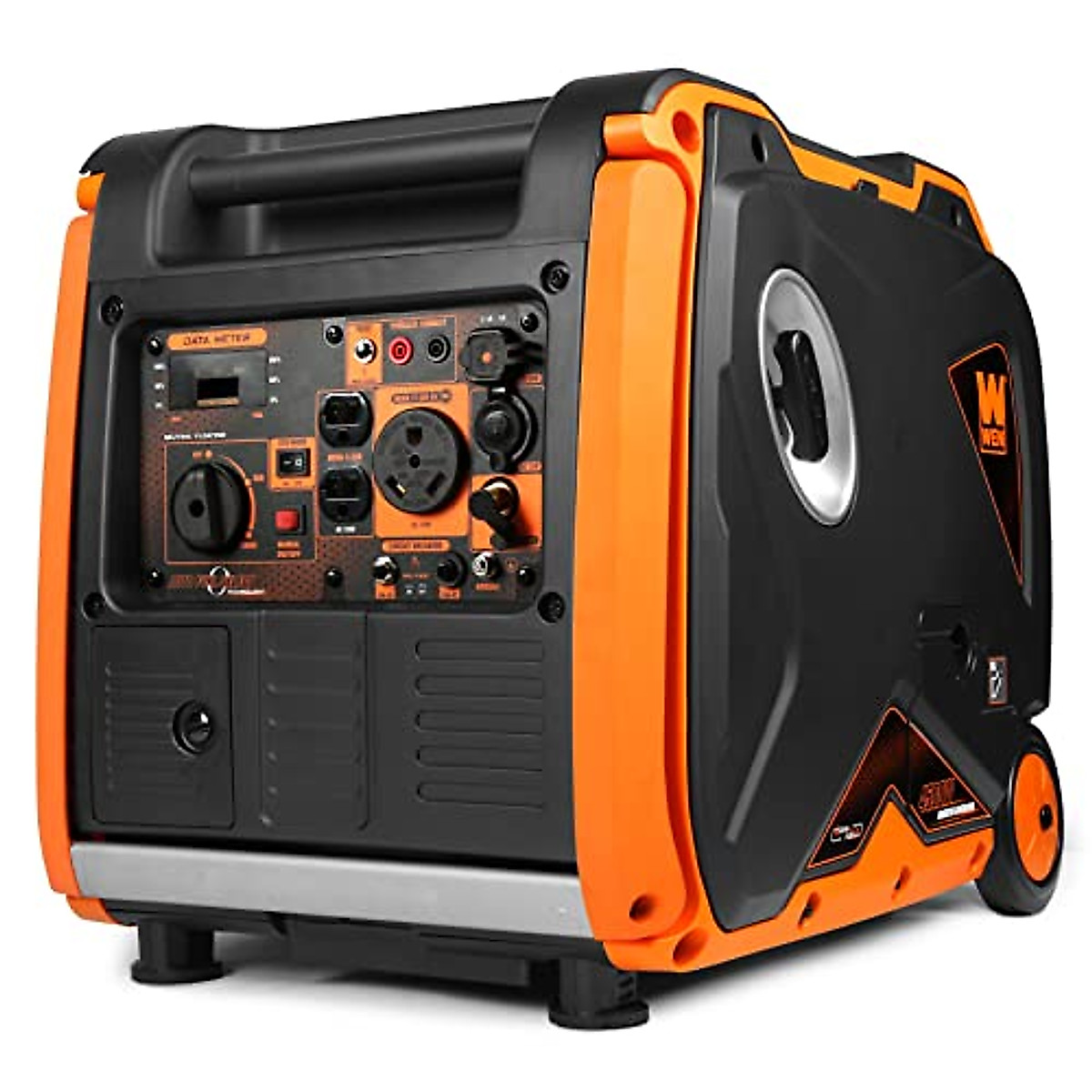 WEN DF450i Super Quiet 4500-Watt Dual RV-Ready Portable Inverter Generator with Fuel Shut-Off