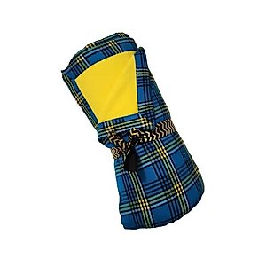 Durx-litecrete Fleece Throw Blanket - Multi-Color Plaid Safari Throw Blanket (74"x56") Cozy, Comfortable, Stylish - Kenyan Tribal Maasai shuka, Multi-Use Blanket, Picnic Mat - Yellow