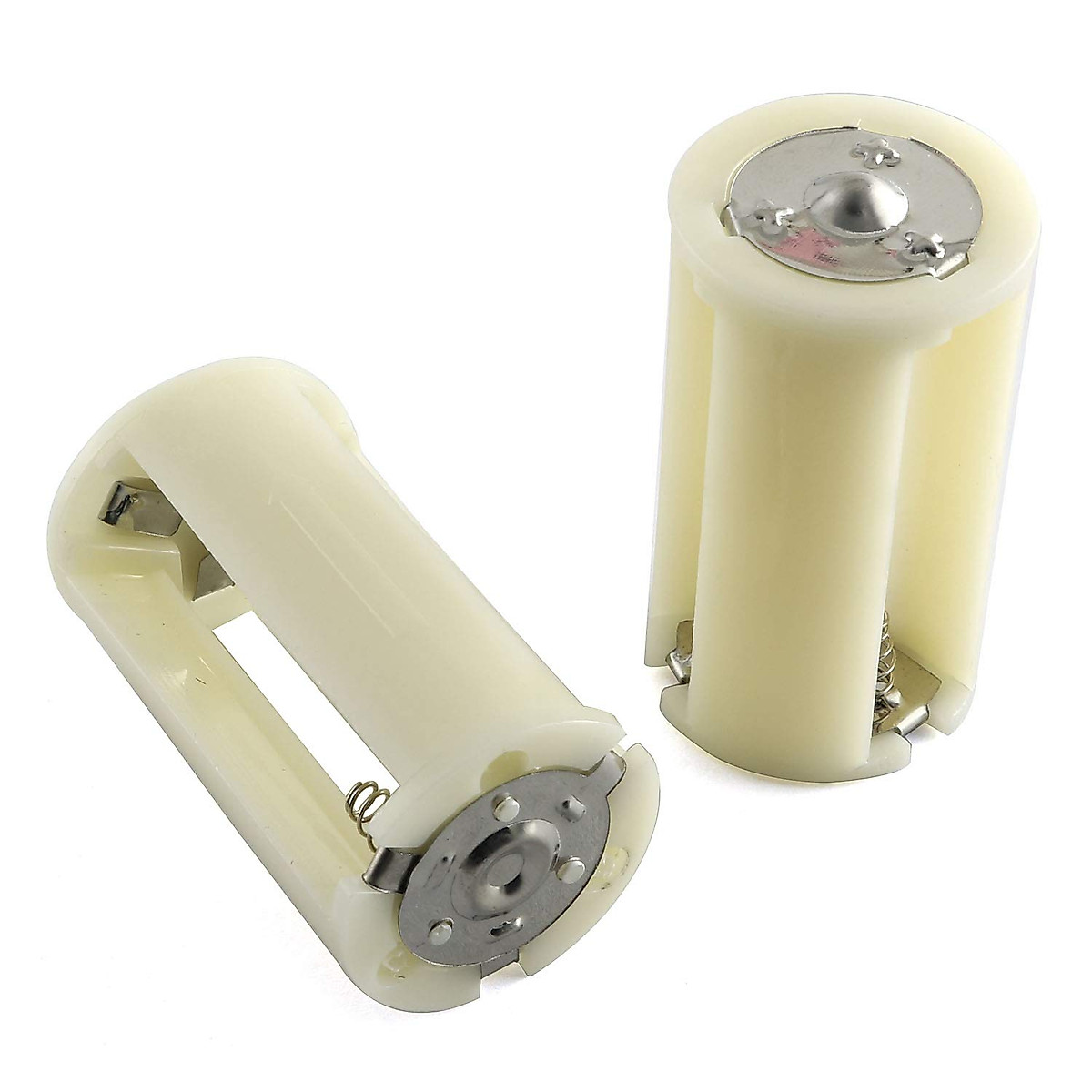 RuiLing 4PCS 1.5V Serial Battery Converter 1.5Vx3 Parallel AA Battery Adapter Holder 3 AA to 1 D Size