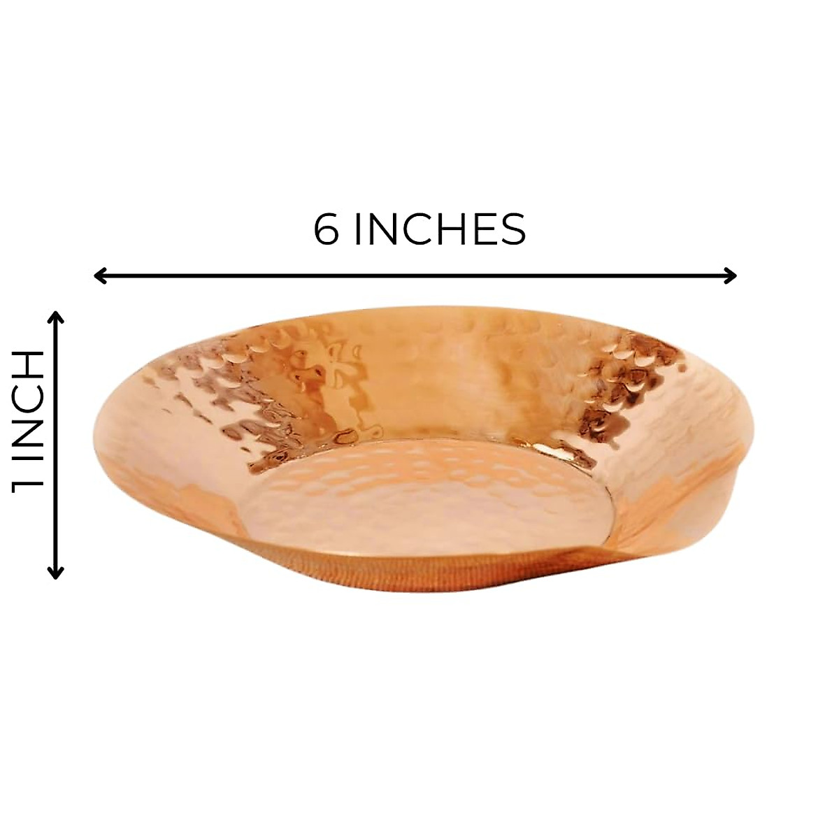 Alchemade 100% Pure Copper Spoon Rest - Stylish Cooking Spoon Holder For Your Kitchen - Jewelry Holder For Your Bedroom Or Soap Dish For Your Bathroom