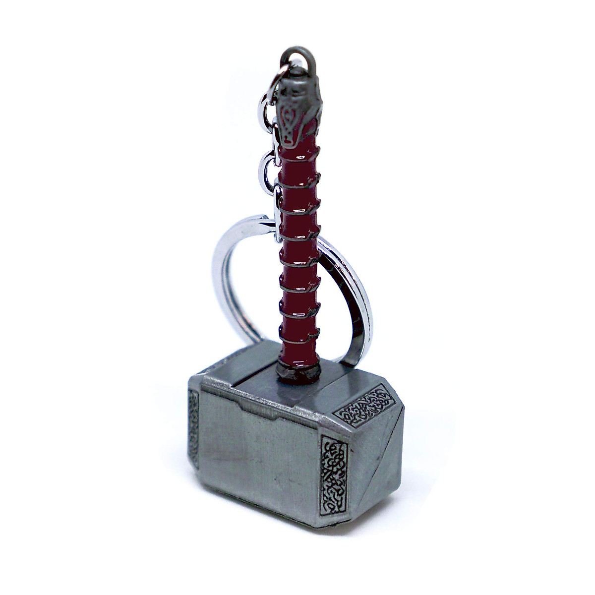 Nidavellir Hammer Keychain Bottle Opener, Beer Gifts Bottle Opener for Men, Husband, Dad, Grandpa, Boyfriend