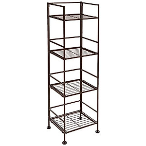 Amazon Basics 4-Tier Iron Tower Shelf