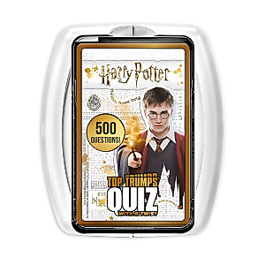 Top Trumps Harry Potter Trivia Game: Quiz Games - Trivia Quiz - Kids Games - Great Travel Games and Road Trip Games - Trivia Outdoor Games- Family Games for Kids and Adults 2+ players