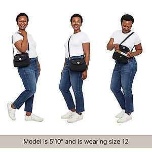 Baggallini Women's Calais Crossbody Bag, Portbello Shimmer