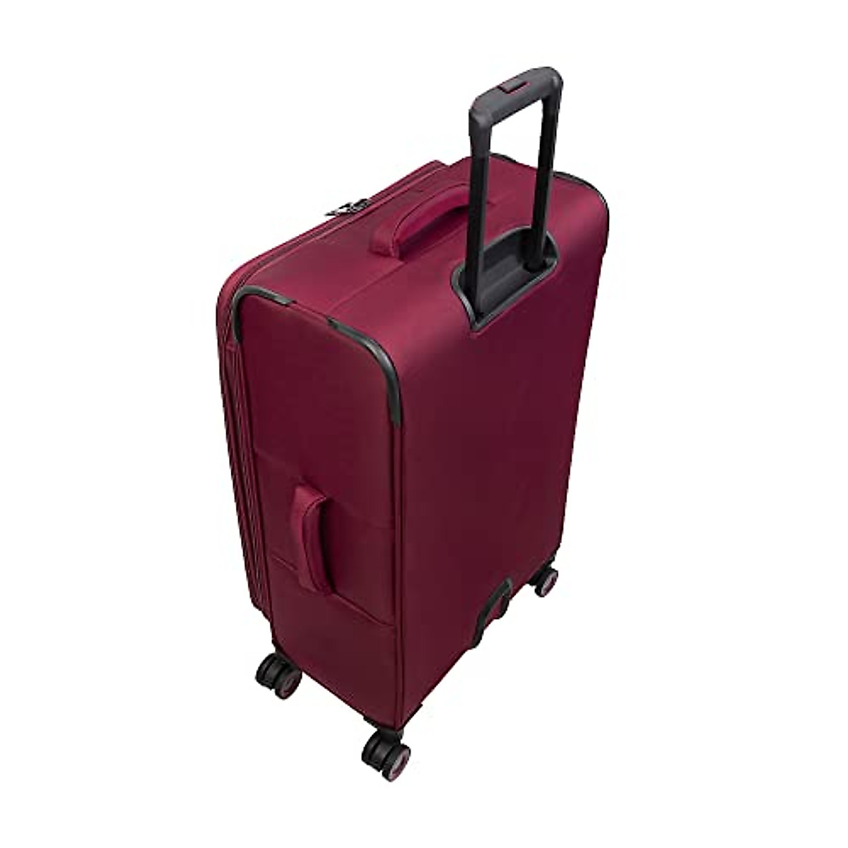 it luggage Precursor 28" Softside Checked 8 Wheel Expandable Spinner, Dark Red