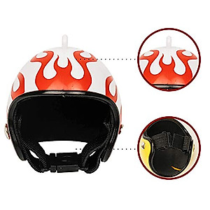 Genriq 10PCS Chicken Helmet - Chicken Bird Toy Head Protection Helmet Bird Hat Headwear Suitable for Parrot Small Chickens, Ducks and Other Poultry Funny Pet Safety Helmet Costumes Accessories