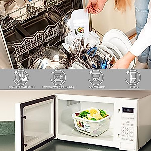 Triiter 55-oz Salad Lunch Box, White, BPA-Free, Leak-Proof, Convenient Compartments, Safe and Stylish