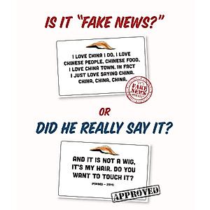 Trump Cards - Fake News or Real Trump?