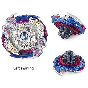 R1-58-6-Bey Battle Gyro Burst Battle Evolution Metal Fusion Attack Set with 4D Launcher Grip Set