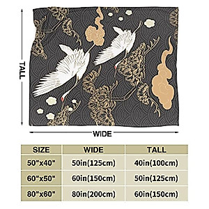 Black and Gold Fleece Blanket Throw Blanket, Ultra-Soft Cozy Micro Fleece Blanket for Sofa, Couch, Bed, Camping, Travel, & Car Use-All Seasons Suitable50 X40