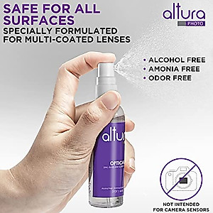 Altura Photo Professional Cleaning Kit for DSLR Cameras and Sensitive Electronics Bundle with 2oz Altura Photo Spray Lens and LCD Cleaner