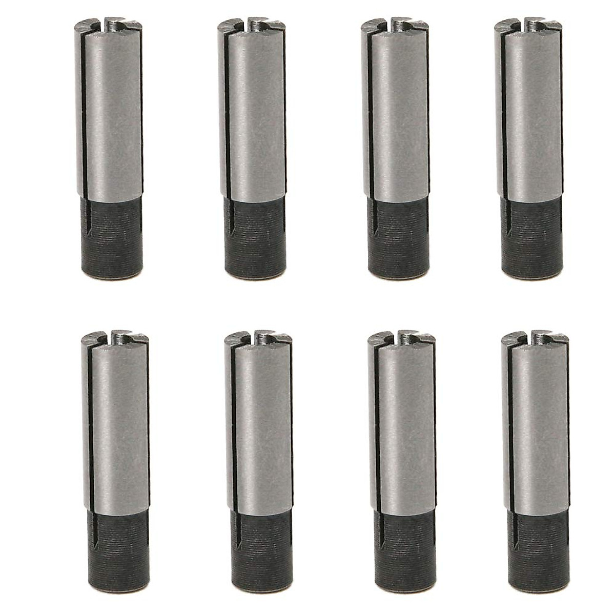 8pcs 6-3.175mm Spring Steel CNC Router Chuck Adapter for Engraving Machine Bits