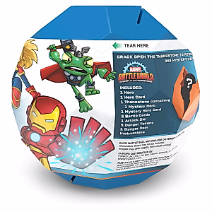 Funko Marvel Battleworld: Battle Ball Series 1 - Collectible Adventure Game, Ages 6 and Up