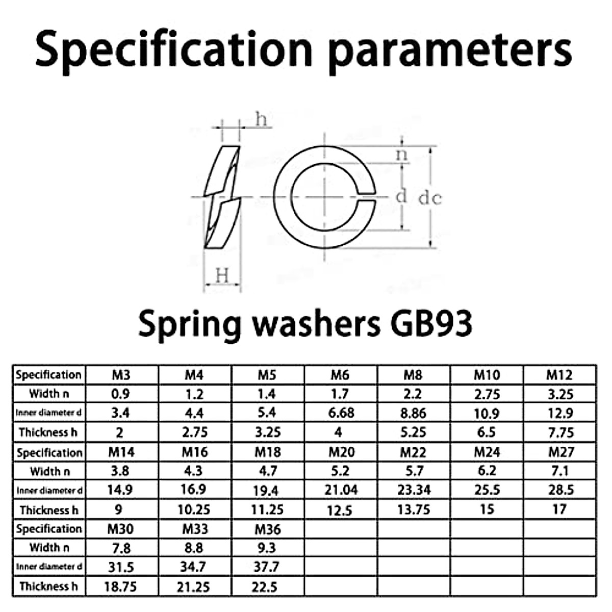 Motorcycle Battery Terminal, 20 Pack M6 x16mm M6 x20mm Motorcycle Battery Terminal Bolt Square Nut Kit, 304 Stainless Steel Battery Screw and Nut, Motorcycle Accessories for ATV Scooter (M6x16mm)