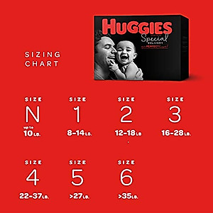Huggies Special Delivery Hypoallergenic Diapers, Size Newborn, 32 Ct