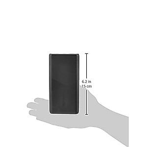 Amazon Basics Ultra-Portable Fast Charging Power Bank Battery, USB-C, 20100mAh with 18W PD and two 12W USB-A Ports for charging iPhone, Samsung, iPad, and more