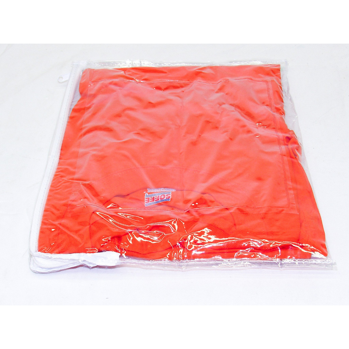 5-Pack Heavy Duty Thin Vinyl Zippered (Clear) Storage Bags (11" x 9") for Dresses, Shirts, Pants, Sheets, Fabrics (0.4 Gallon)