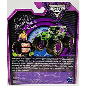 Monster Jam 1 of 5000 Monster Truck, Collector Die-Cast Vehicle, 1:64 Scale for Kids Ages 3 and up (Blonde to The Bone Krysten Anderson)