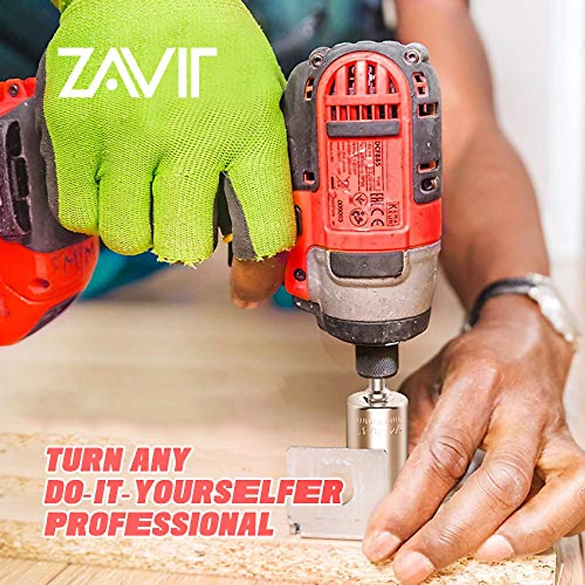 ZAVIT Gifts for Him Husband Men,Universal Socket I LOVE YOU,Birthday Anniversary Fathers Day Christmas Stocking Stuffers Valentines Day Love Gifts for Him,(7-19mm) Power Drill Manual Wrench Adapter