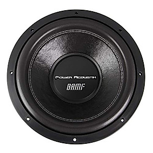 Power Acoustik BAMF-122 Bumper-122 Subwoofer 3500 Watts 12 inches Dual Suspension,Black