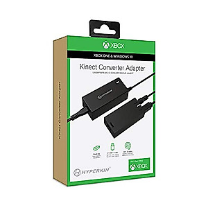 Hyperkin Kinect Converter Adapter for Xbox One S, Xbox One X, and Windows 10 PCs - Officially Licensed By Xbox - Xbox One
