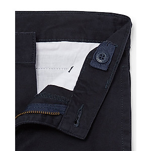 The Children's Place boys Stretch Chino Pants, New Navy Single, 10 US