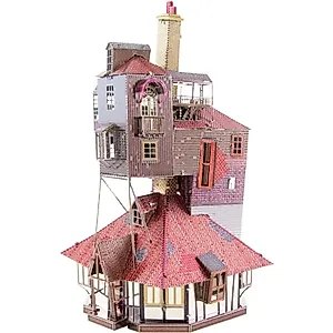 Metal Earth Harry Potter Burrow in Color 3D Metal Model Kit Fascinations