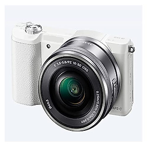 Camera A5100 Mirrorless Digital Camera with 16-50mm OSS Lens A5100 24.3 MP Digital Camera Digital Camera (Color : Purple)