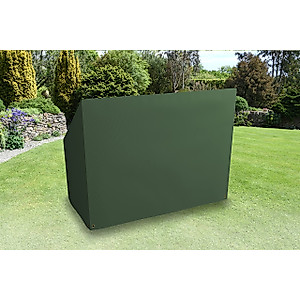 Bosmere Weatherproof Swing Seat Cover, 96" x 57" x 67", Green