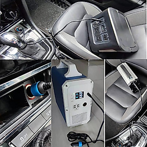 Jackery Charging Cord,12V Cigarette Lighter toDC8mm Connector Car Charger Power Adapter Fits Portable Power Station Solar Generator Mobile Lithium Battery Pack DVD Player Car DVR