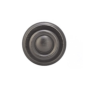 Richelieu Hardware BP74032143 Boucherville Collection 1 1/4-inch (32 mm) Antique Nickel Traditional Cabinet and Drawer Knob for Kitchen, Bathroom, and Furniture